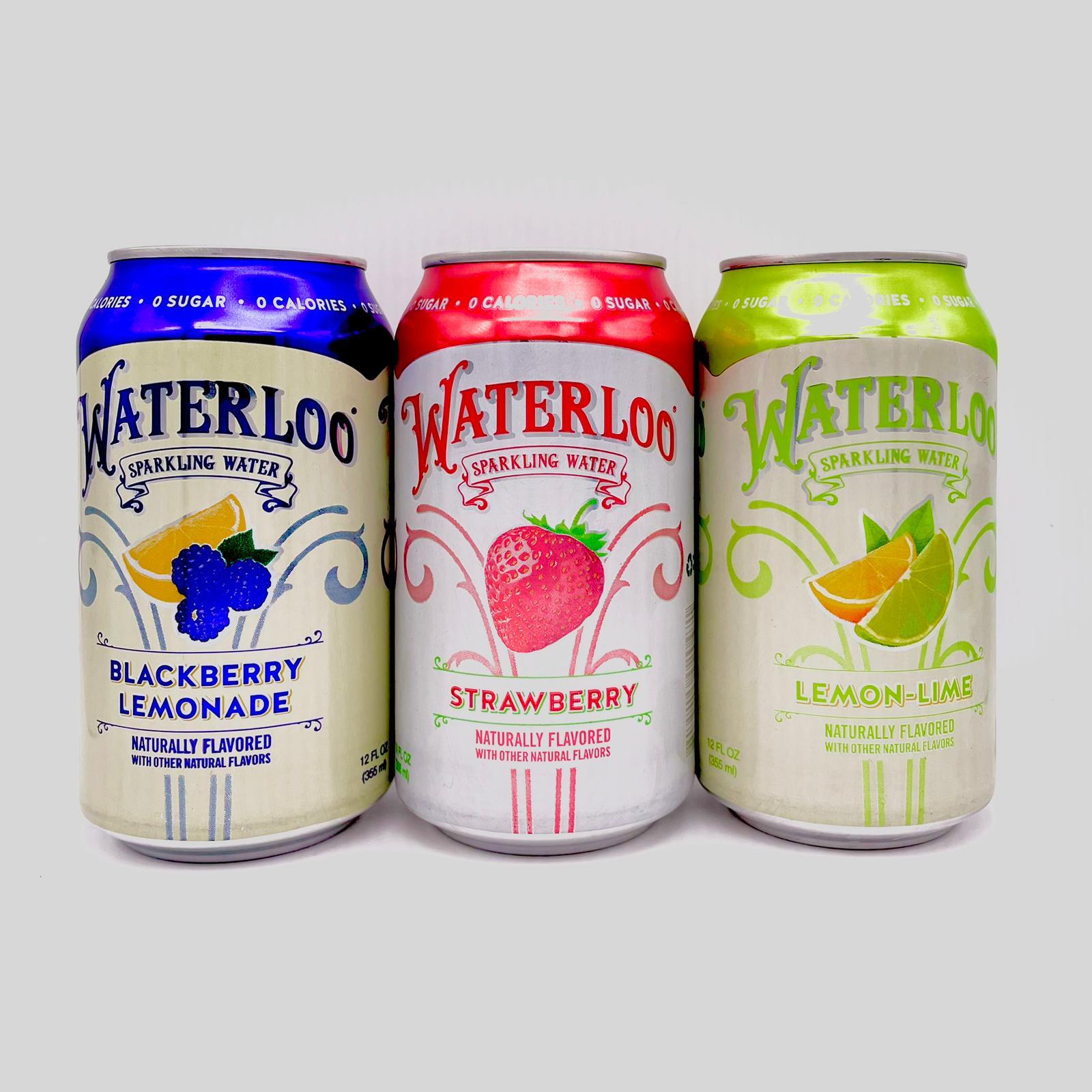 Waterloo Tropical Fruit Sparkling Water, 12 Fl Oz, 24 Pack, 48% OFF